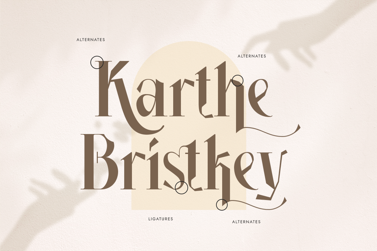 Churlees Modern Serif, a Serif Font by Creatype Studio