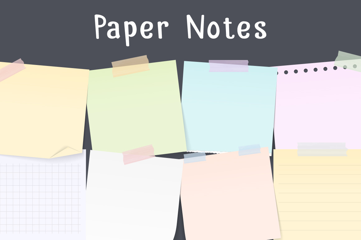 Paper Notes | Graphics ~ Creative Market