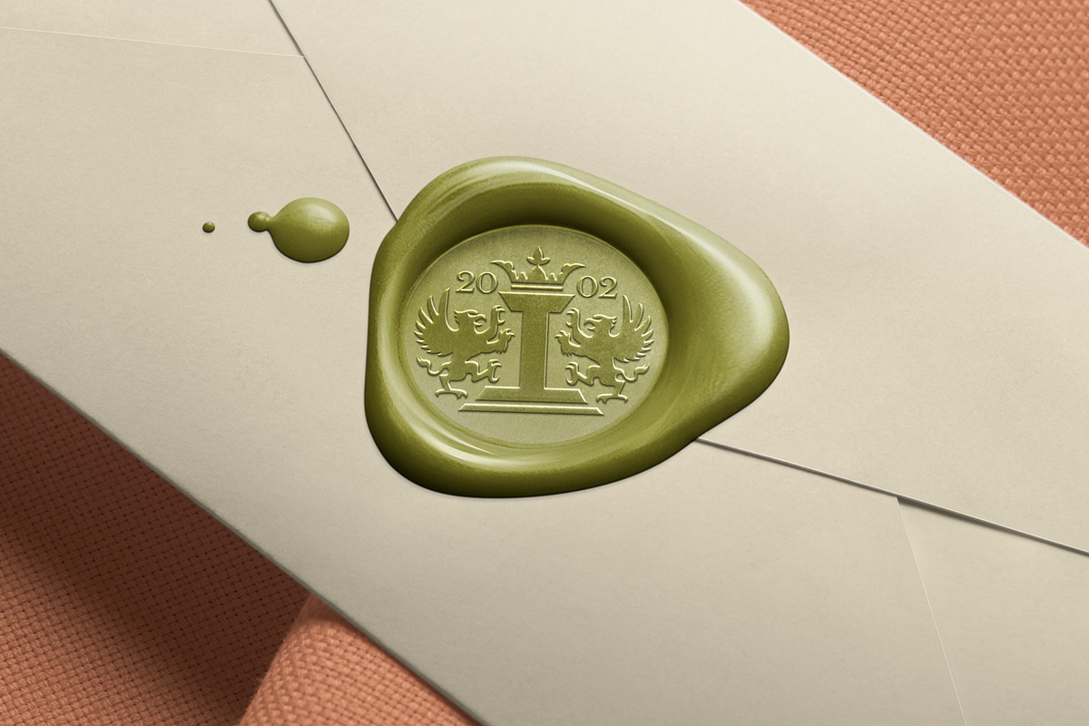 Wax Seal Logo Mockup, a Product Mockup by ZippyPixels