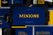 Minion Google Slides, a Presentation Template by Yo Slide