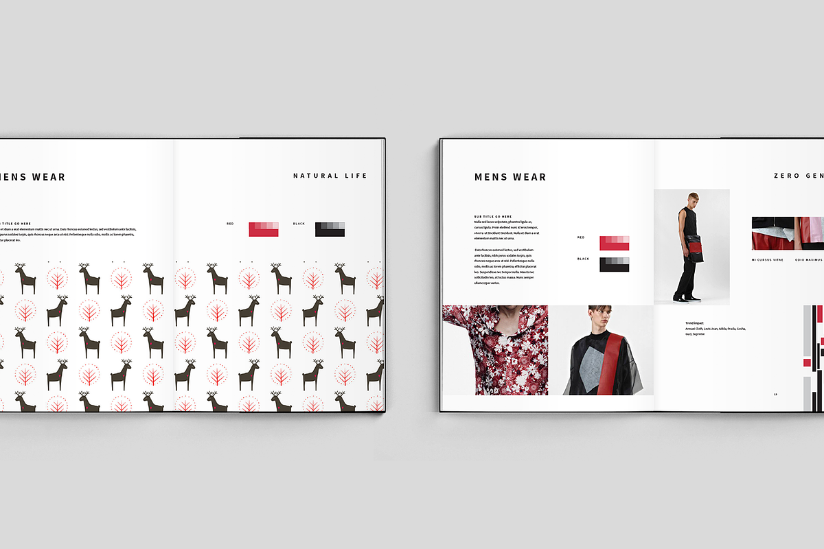 Fashion Trend Report, a Brochure Template by BOXKAYU