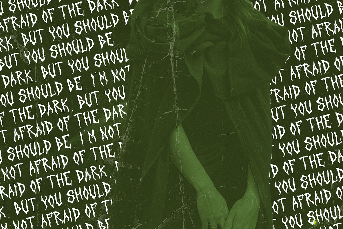 Frakhaz Sharp Metal Horror Display, a Blackletter Font by Maulana Creative