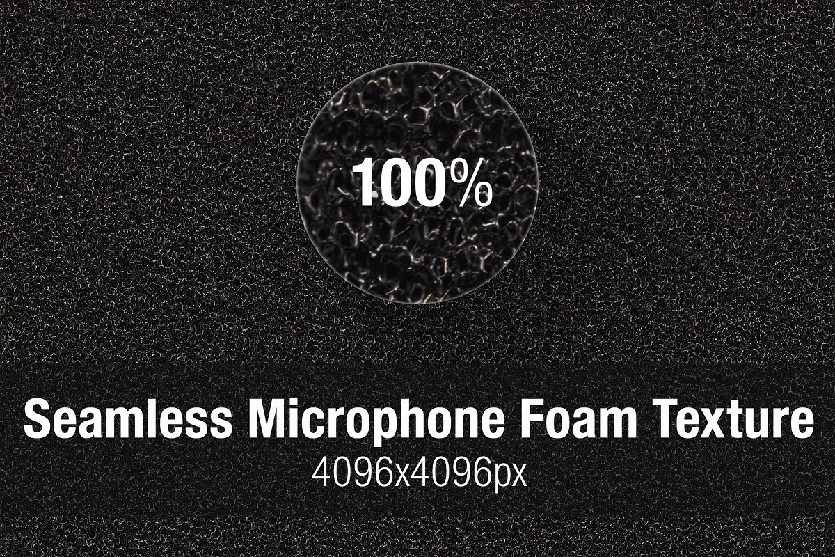 Seamless Microphone Foam Texture, a Texture Graphic by Creative Graphics