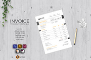 Creative Invoice Template, a Stationery Template by MRI STUDIO