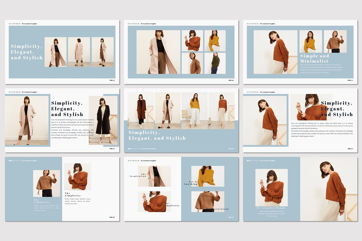 Style - Google Slides Template, a Presentation Template by deasign