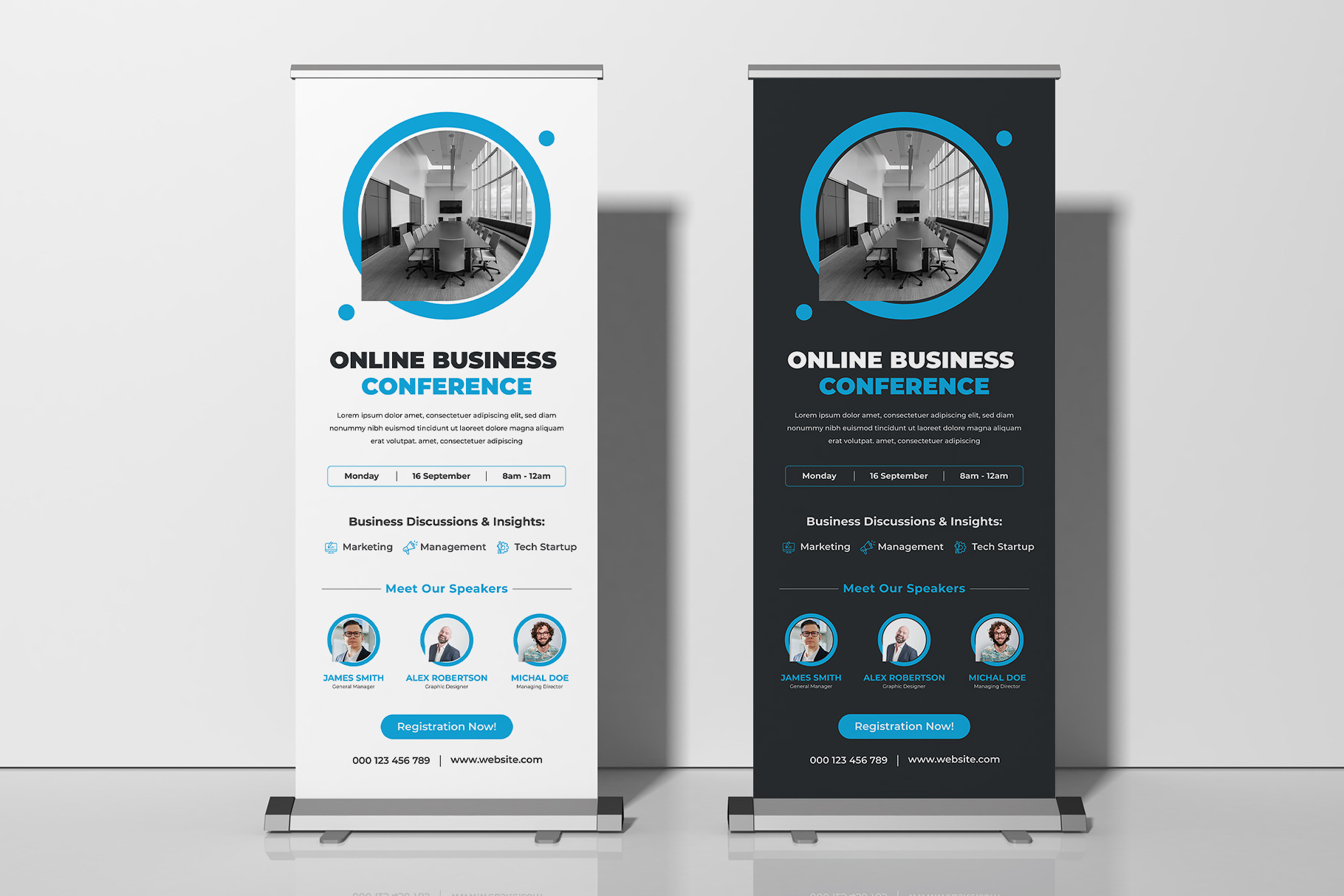 Conference Roll-up Banners