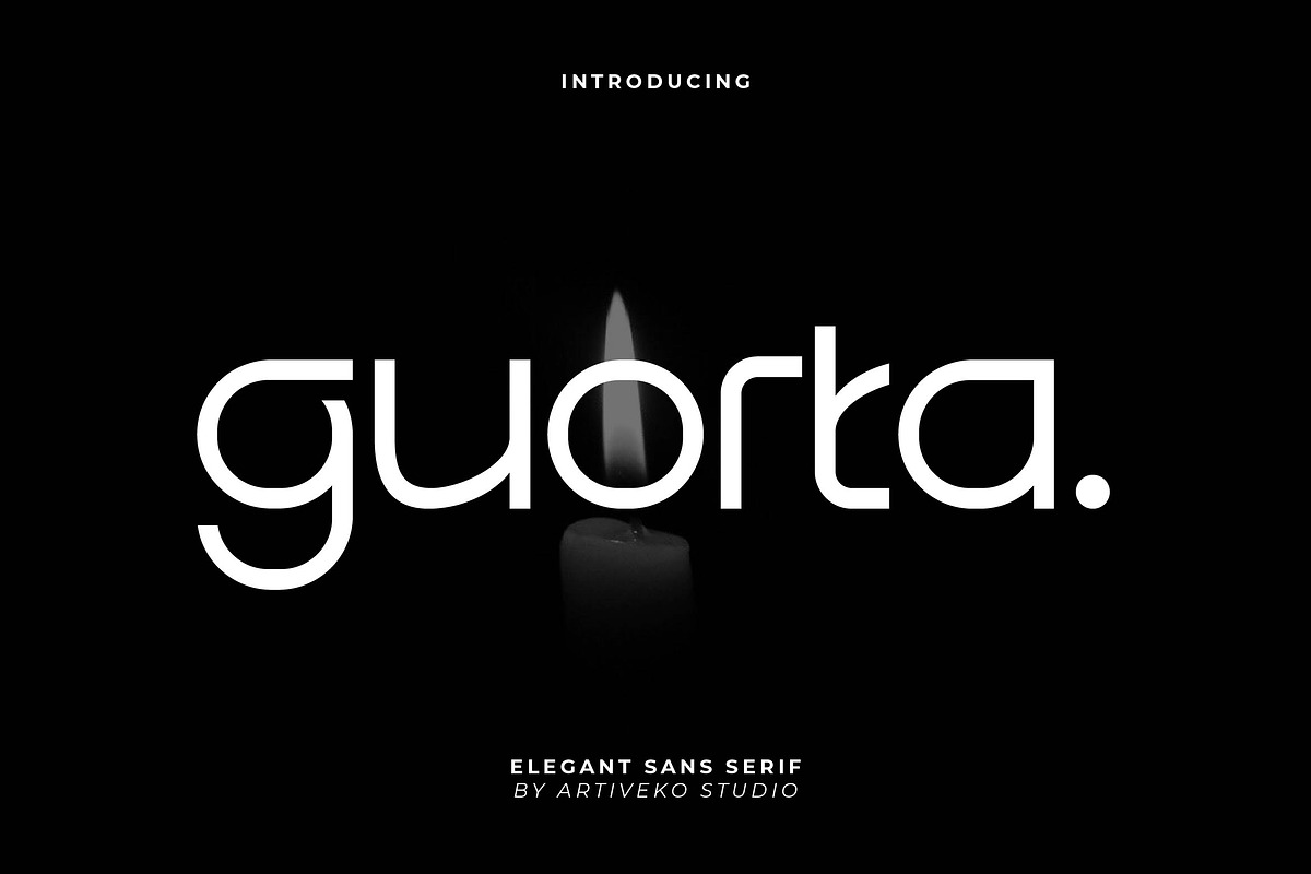 Guorta Minimalist Sans Serif Font