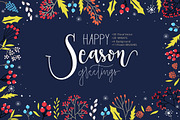 HAPPY SEASON GREETINGS DIY PACK, an Animal Illustration by MooBeer
