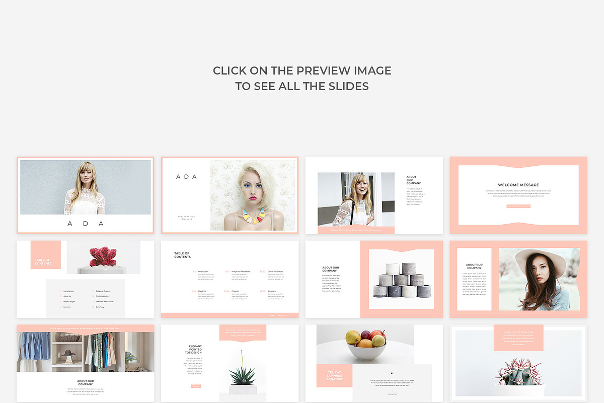Ada PowerPoint Presentation, a Presentation Template by SlideStation