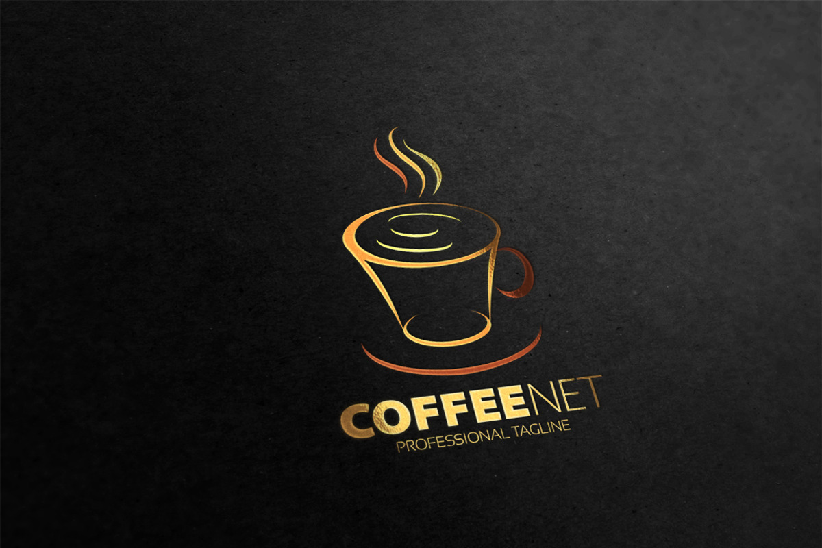 Coffee Net Logo, a Branding & Logo Template by essegraphic