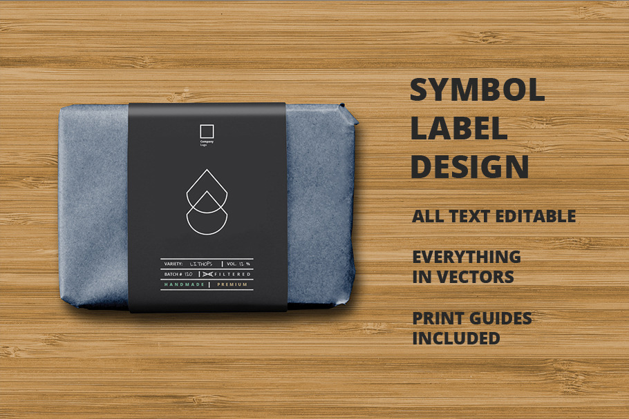 Label Design Templates, a Templates & Theme by MHLY