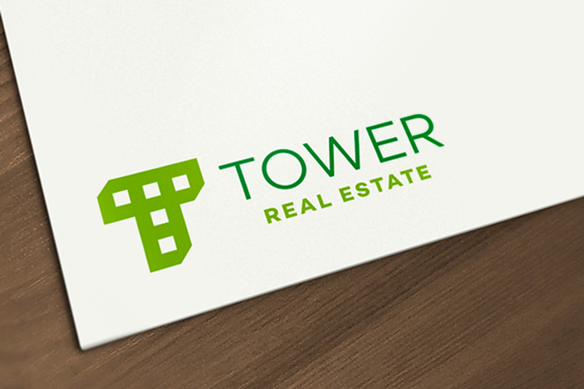 Tower - Letter T Logo, a Branding & Logo Template by Mauro Bertolino