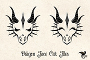 Dragon Face Cut Files | Illustrations ~ Creative Market