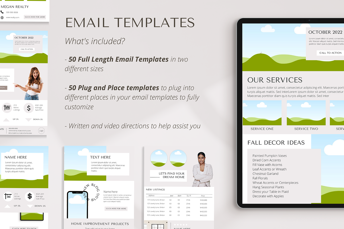 Real Estate Template Bundle