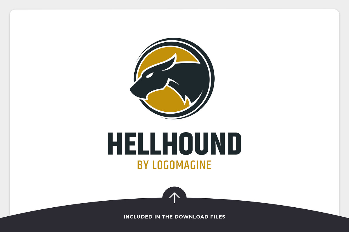 Hell-Hound-Logo-Template