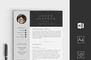 Creative Resume Template, a Resume Template by Comely Design Studio