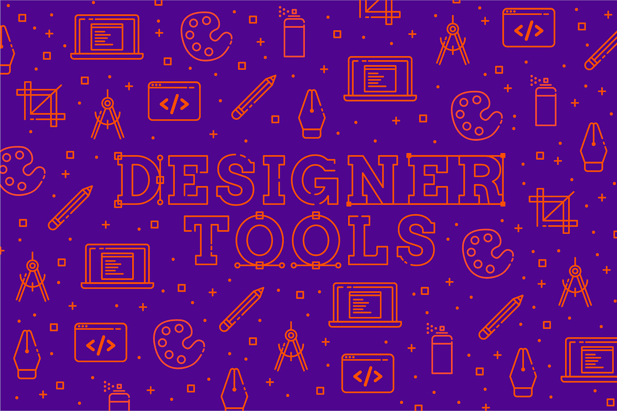 Designer Tools Background, a Graphic by Wilsonkjc | Creative Market