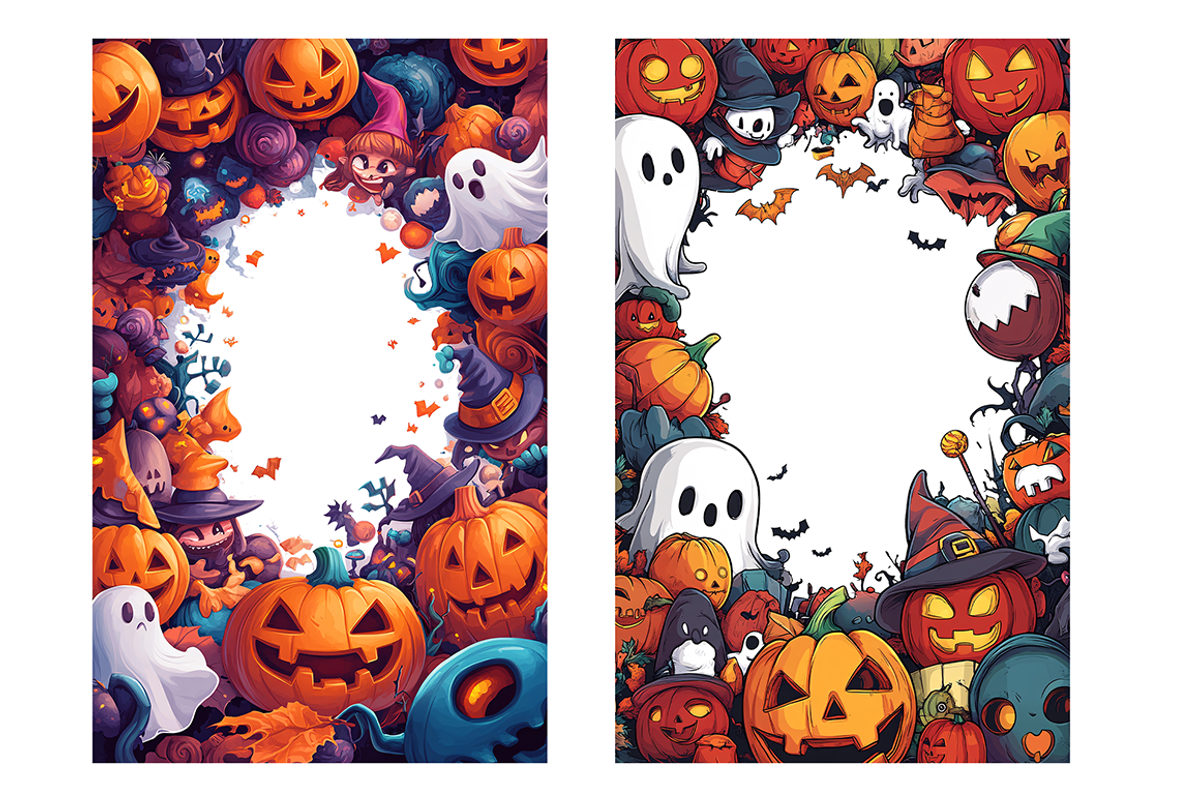 Halloween Frames and Borders Clipart