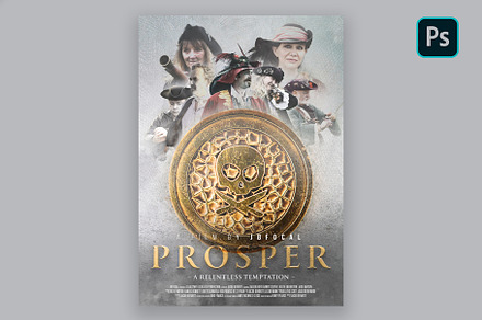 2 Movie Posters PSD's, an Illustration by RankedDesigns