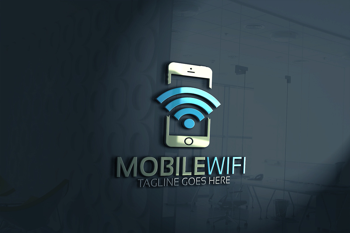 Mobile Wifi Logo, a Branding & Logo Template by Josuf Media