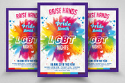LGBT Pride Flyer / Poster Template, a Flyer Template by Business Flyers