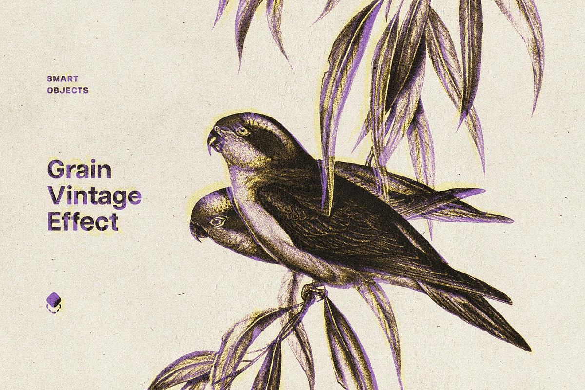 Vintage Paper Print Effect, a Layer Style Add-On by Design Squad