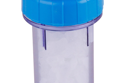 Filter flask transparent plastic featuring water, filter, and ...