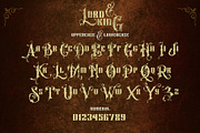 Lord & King + Ornament, a Blackletter Font by McJer.Studio