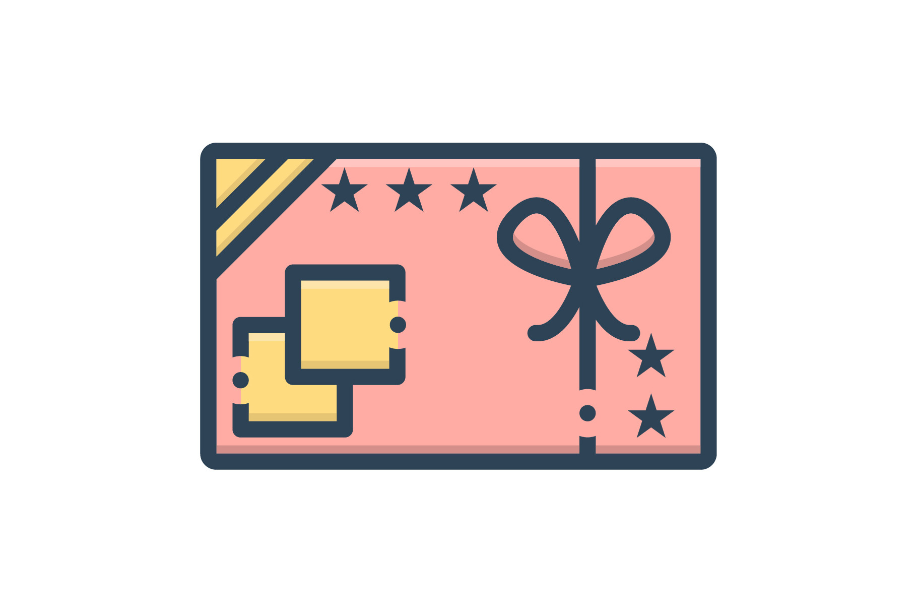 Gift card icon, an Icon by Creative priyanka