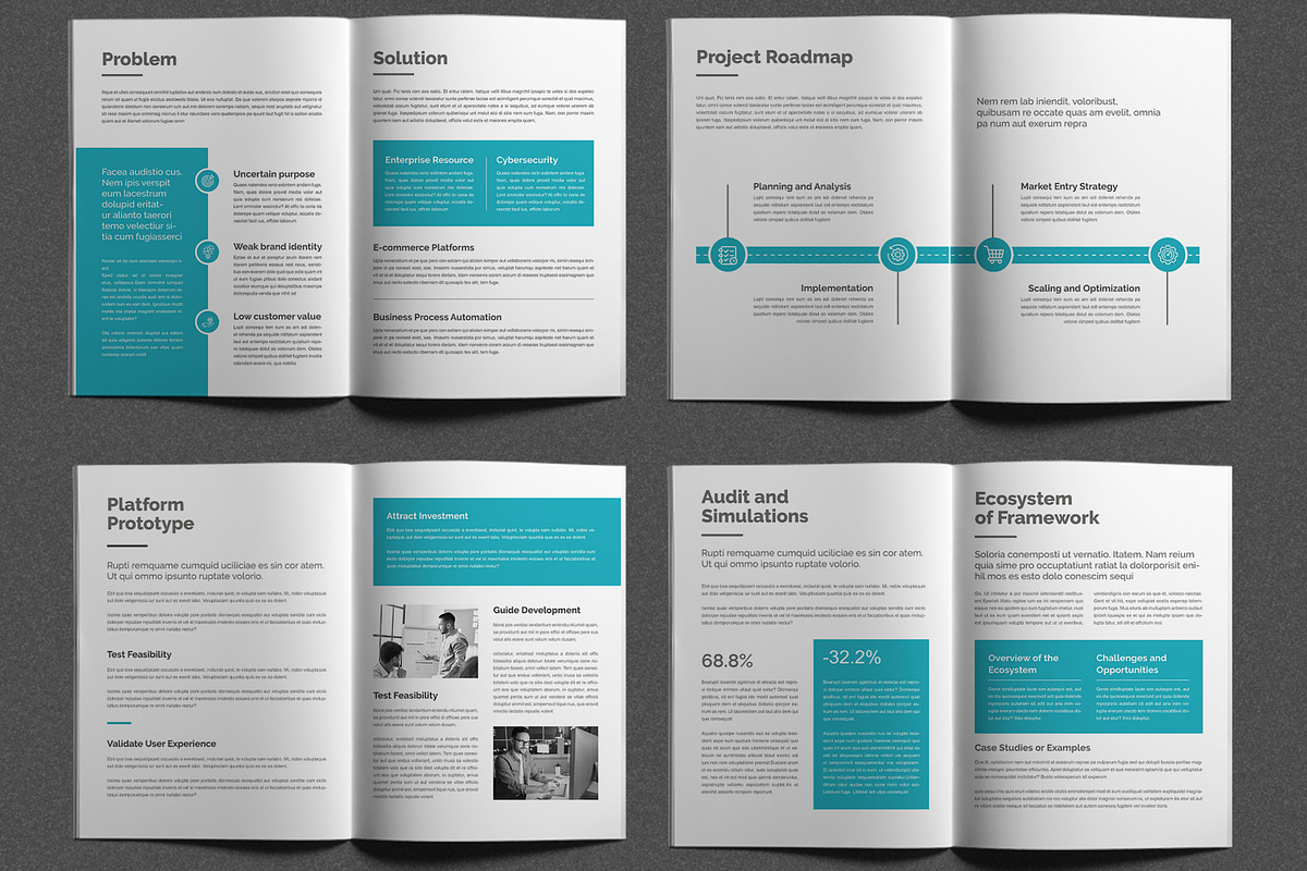 Business White Paper Design Template