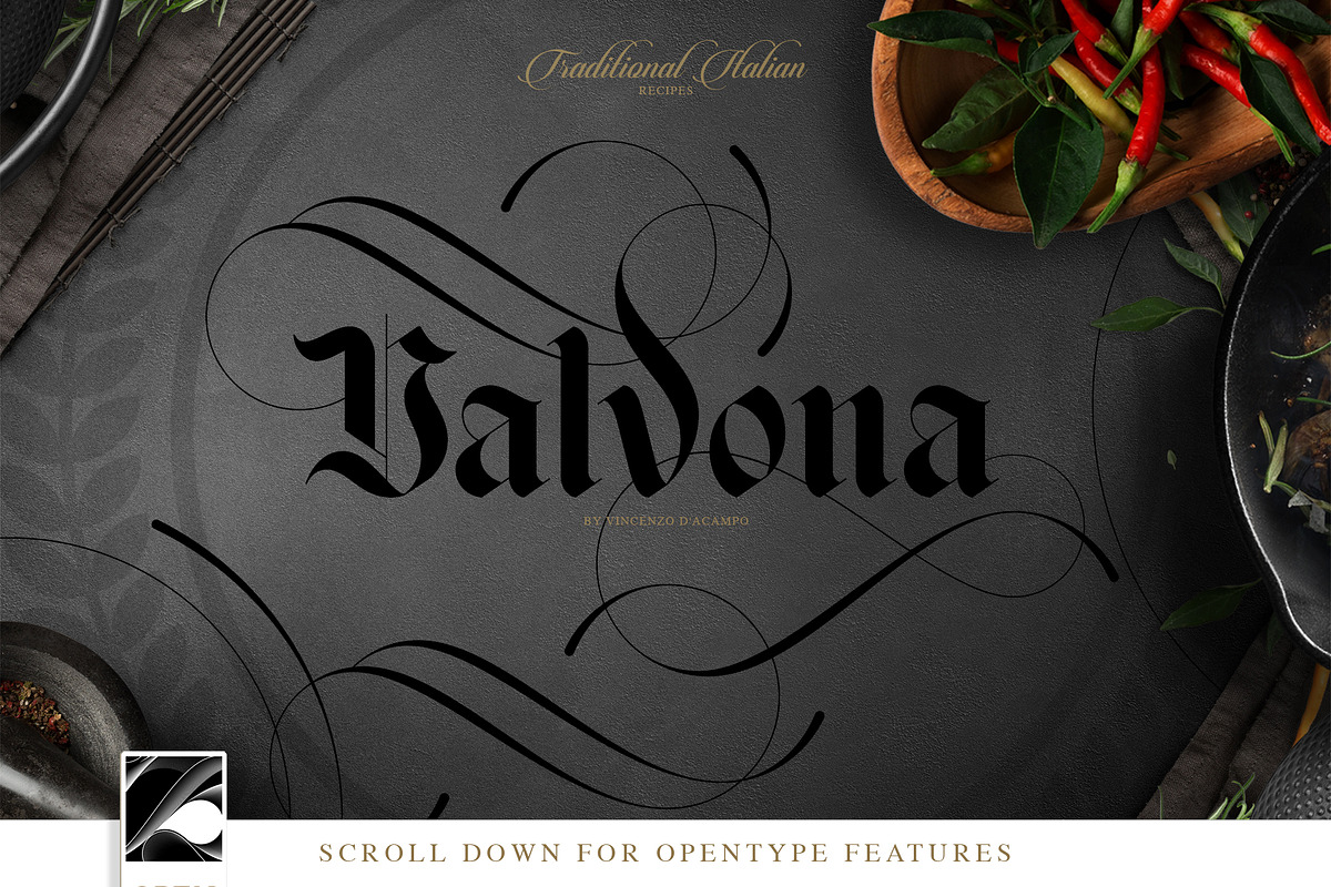 Osgard Pro | Font, a Blackletter Font by Anthony James