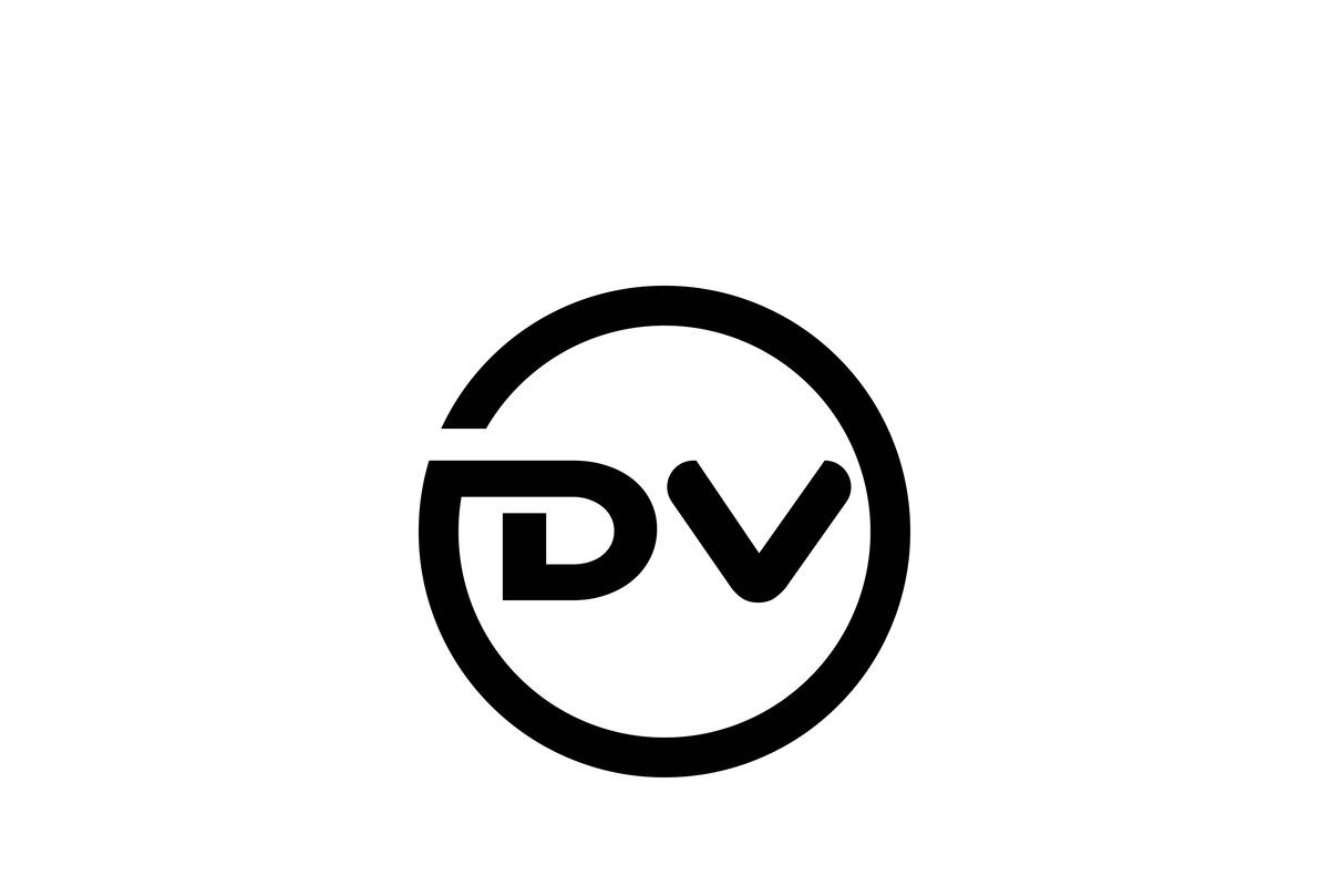 DV Logo design vector template, a Branding & Logo Template by xcoolee ...