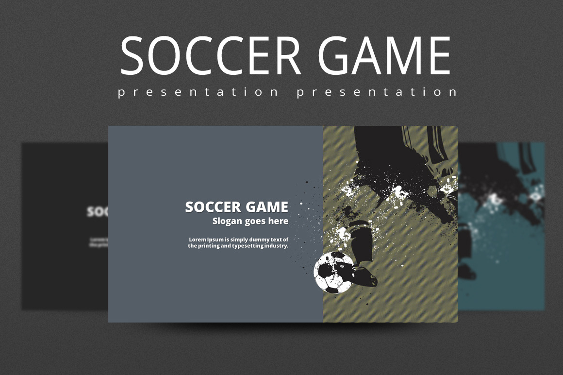 Soccer Game, a Presentation Template by Good Pello
