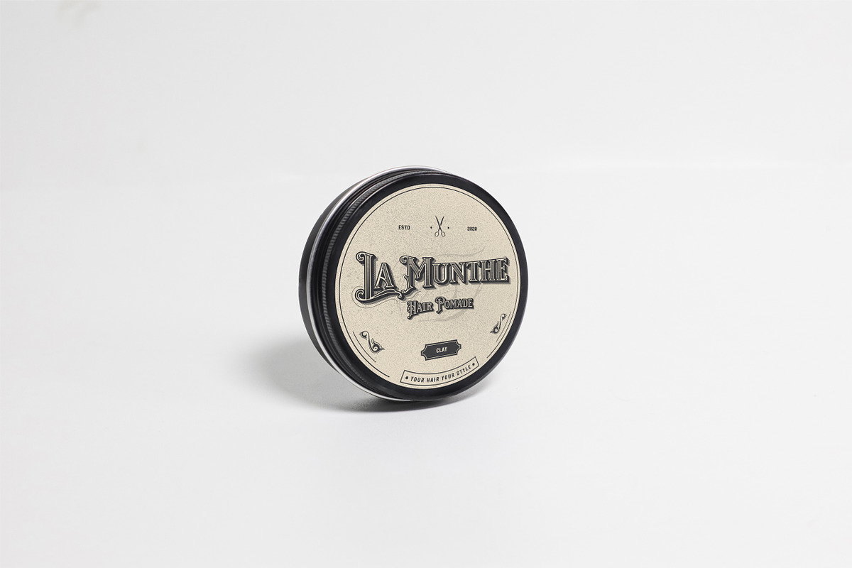 6 Realistic pomade tin mockup, a Packaging Mockup by Assyat