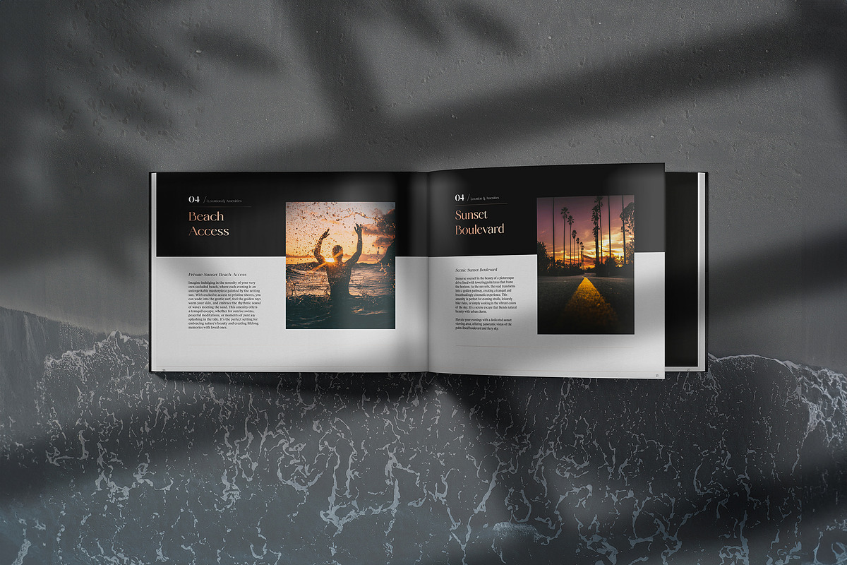 Aurea Real Estate Brochure Template