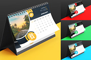 2024 Desk calendar design template, a Stationery Template by Tanmoy Topu