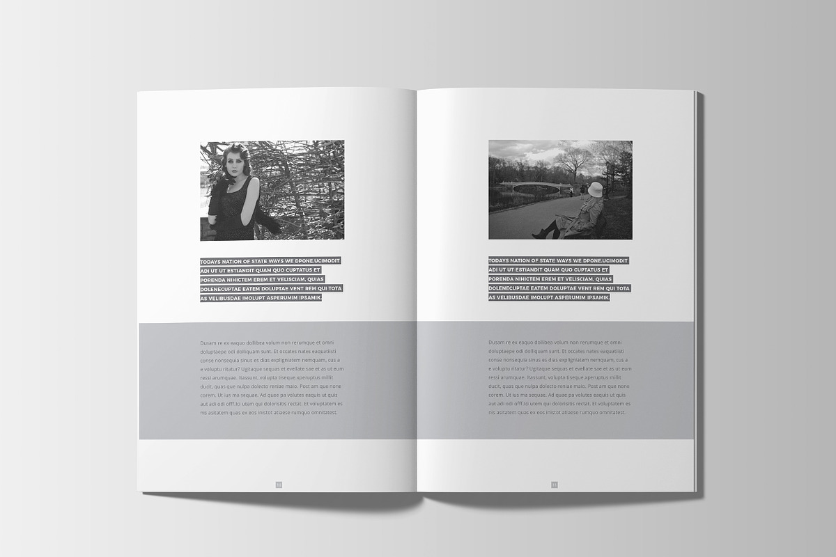 Fashion Lifestyle Magazine/LookBook, a Magazine Template by Layout Design