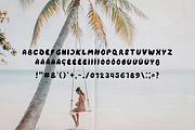 Lagoon Lush Bold Handmade Font, a Handwritten Font by Lidberia