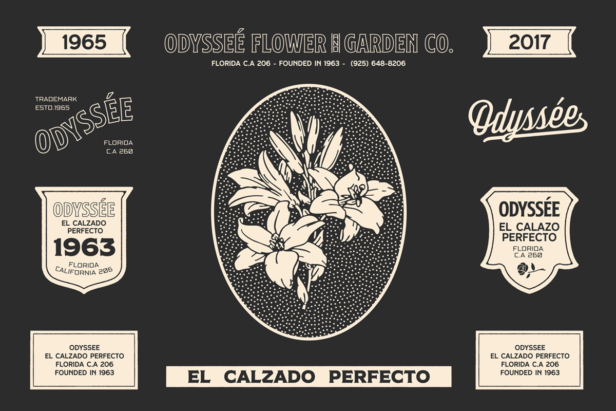 S&S Nickson Font Bundle, a Font by Spencer & Sons Co.