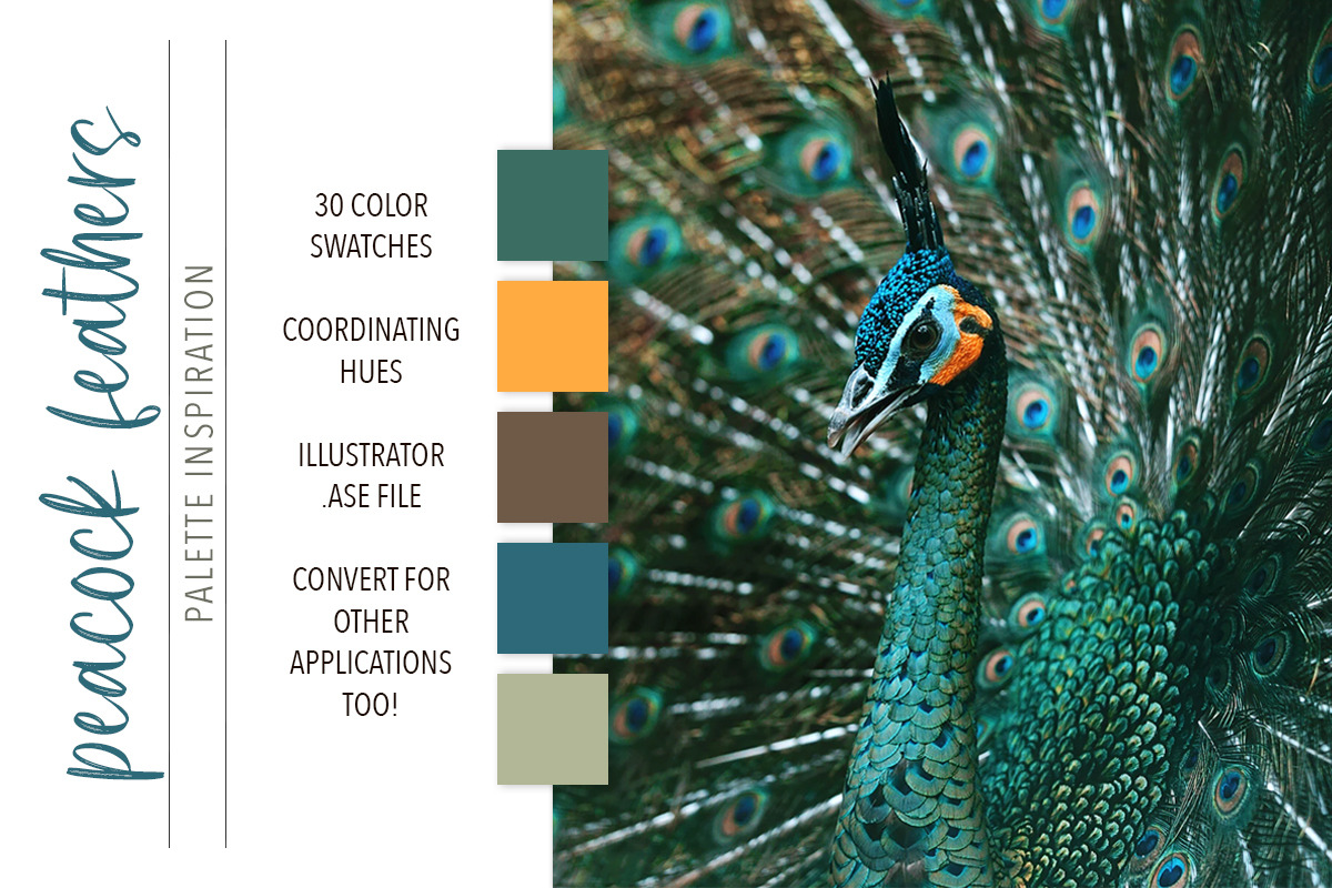 Illustrator Color Palette BUNDLE V1, a Palette Add-On by Jennadesigns