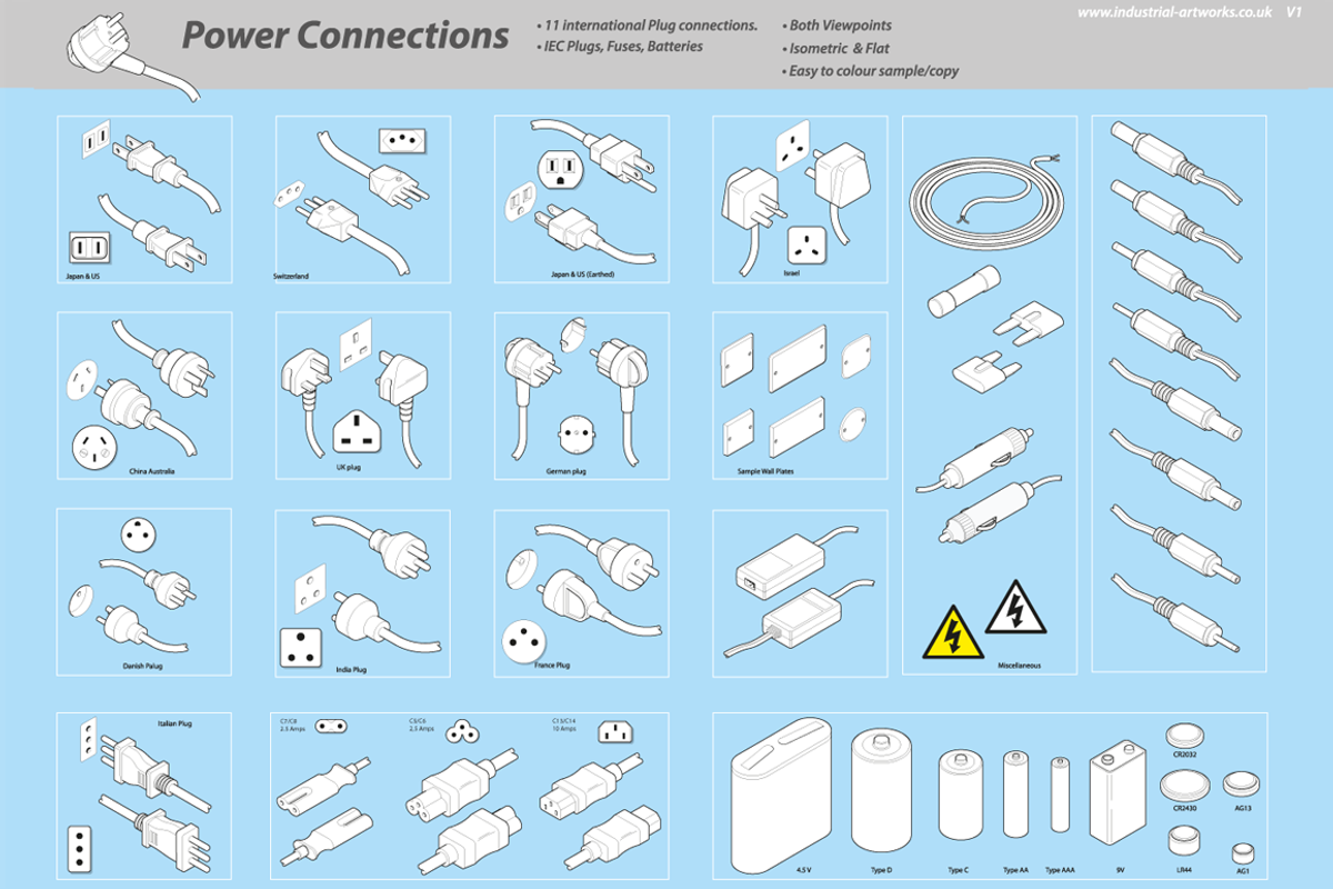 Power Connections, an Illustration by Industrial Artworks
