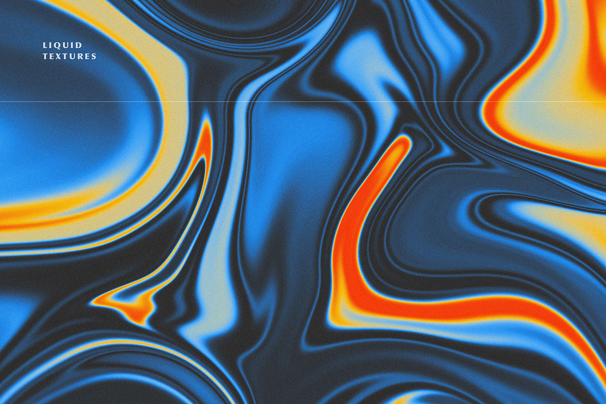 Iridescence: Liquid Textures Kit, a Texture Graphic by pixelbuddha.net