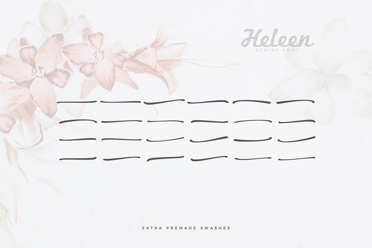 Heleen Script Font, a Script Font by AndrewPixel