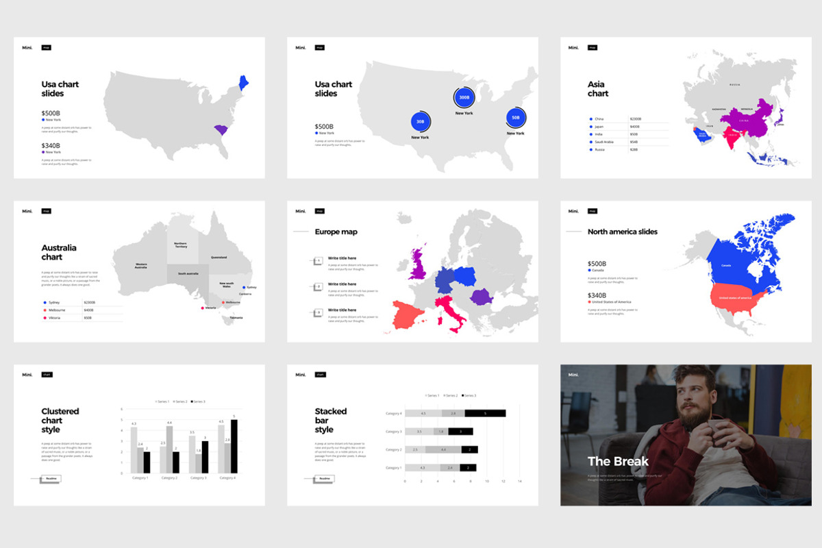 MINI Powerpoint Template, a Presentation Template by ShapeSlide