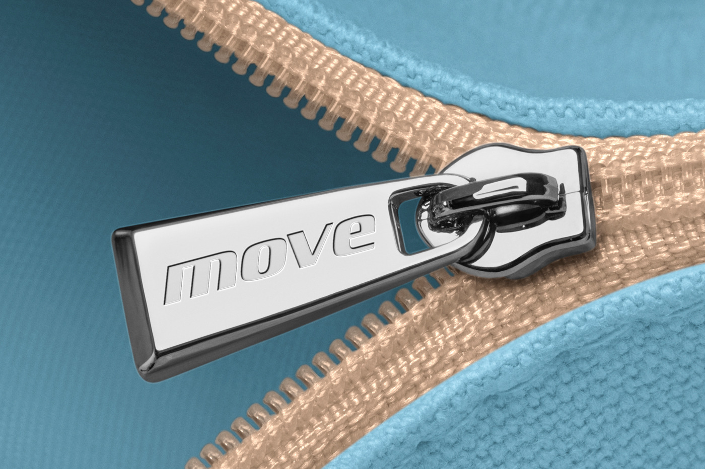 Metal Zip Logo Mockup, an Apparel Mockup by GfxFoundry