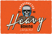 Heavy Boxing. Font Duo, a Blackletter Font by VozzyStock