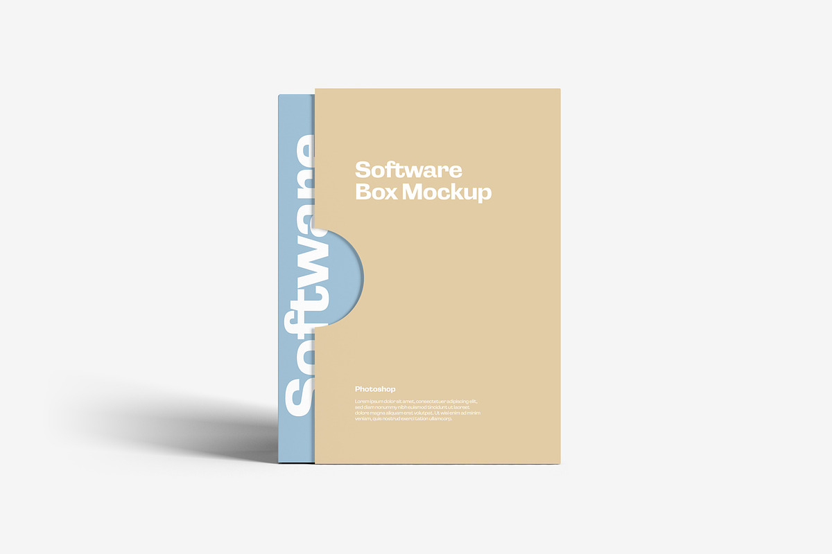 Software Box Mockups, a Packaging Mockup by artimasa | Creative Market