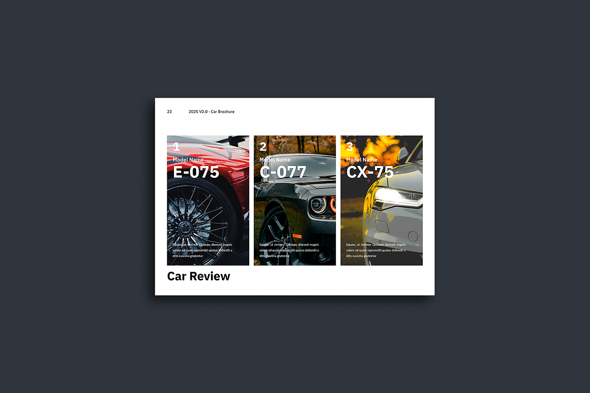 Car Brochure | Canva, InDesign, a Brochure Template by ArtisticLand ...