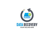 Data Recovery Logo, a Branding & Logo Template by Martin-Jamez
