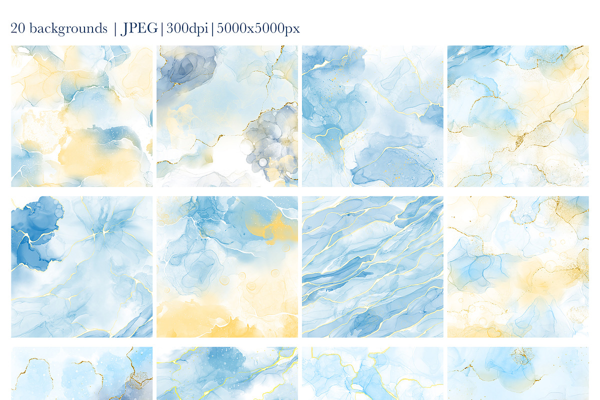 Marble Texture Backgrounds & Borders, a Texture Graphic by ArtPavo